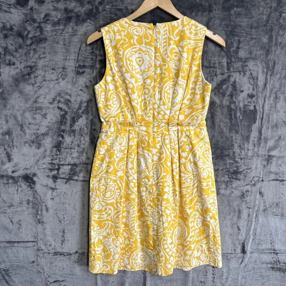 Eliza J | Dresses | Eliza J Dress Womens 6 Yellow Floral Tea Party ...